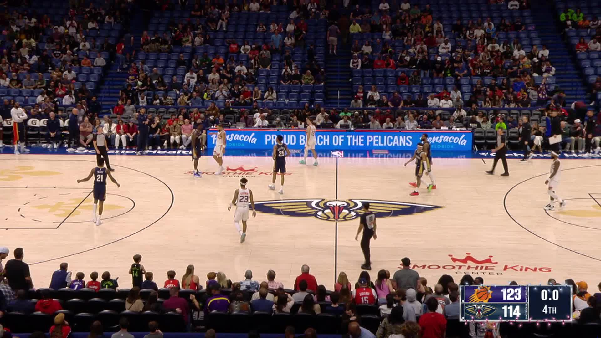 2 Players Ejected After Suns-Pelicans Fight on Video, Who Got Tossed?