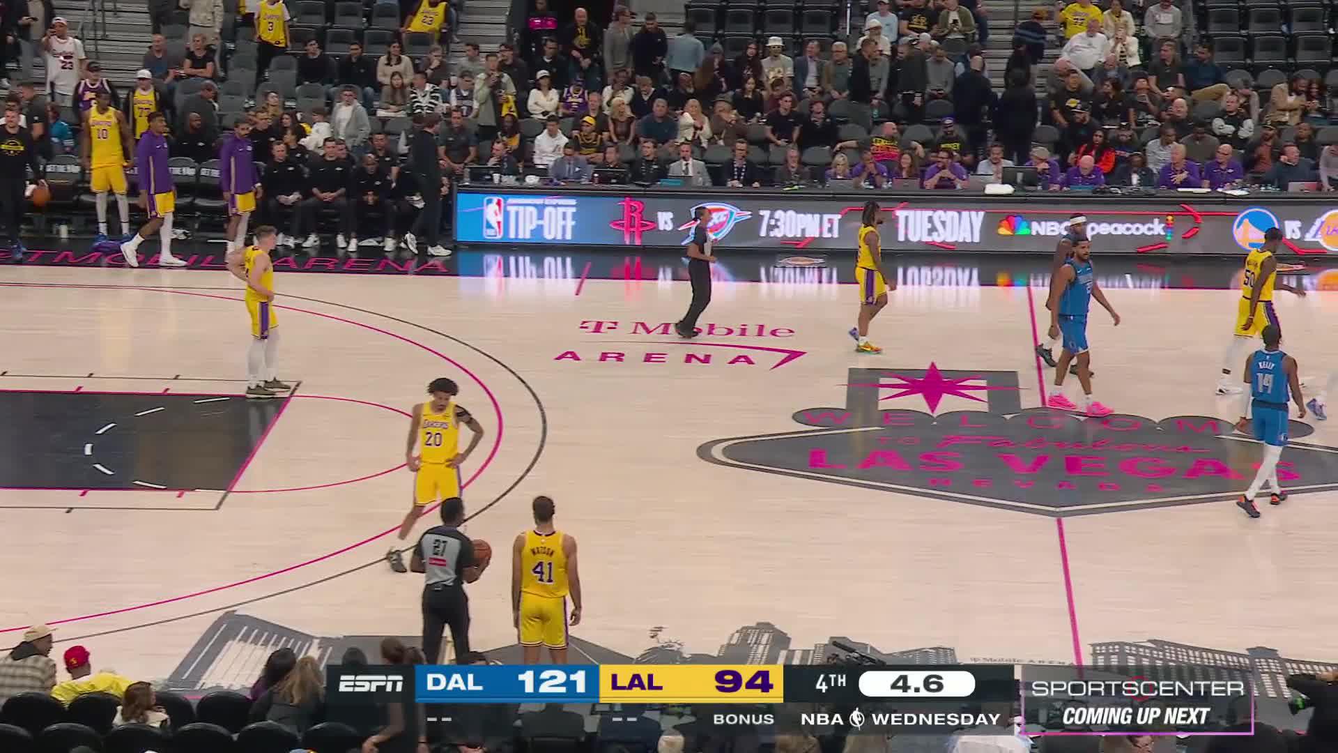 Los Angeles Lakers vs. Dallas Mavericks - October 15, 2025 | Live ...