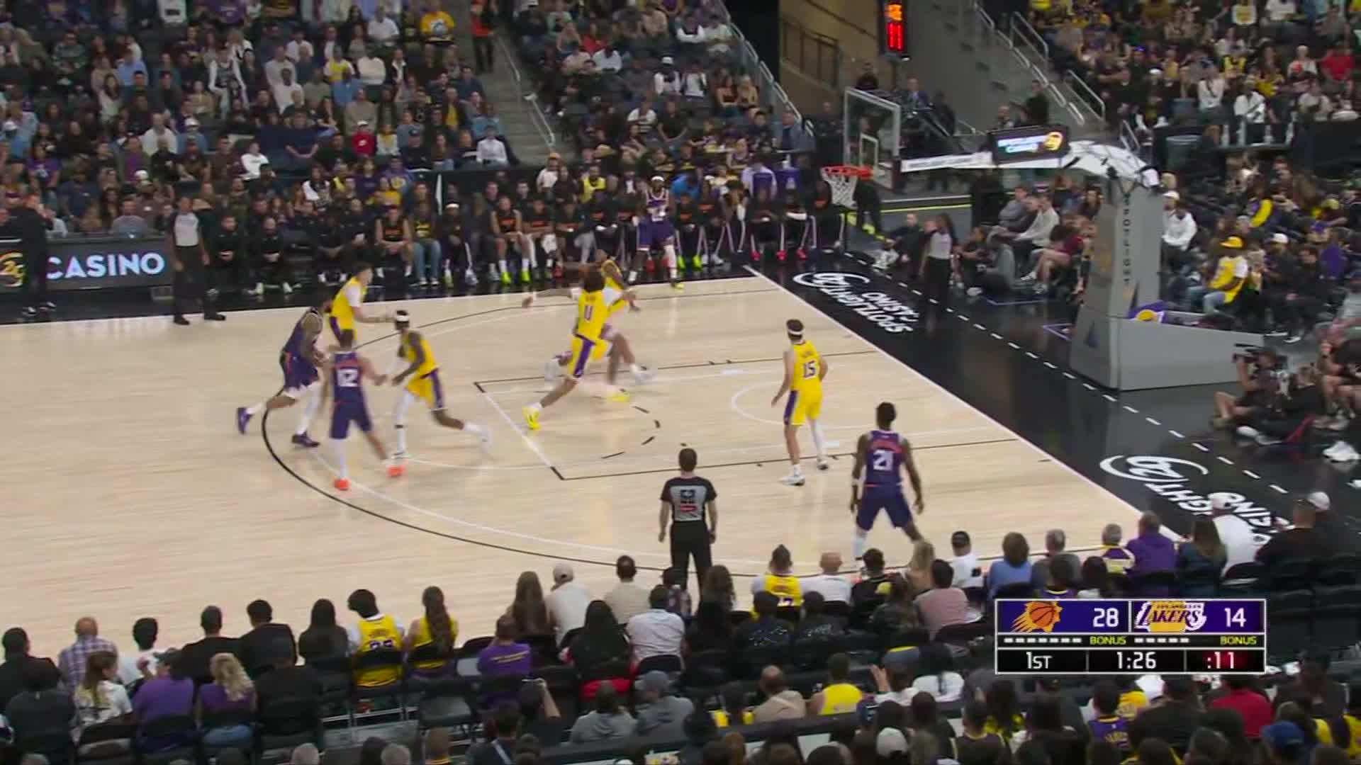 Los Angeles Lakers vs. Phoenix Suns - October 03, 2025 | Live Scores ...