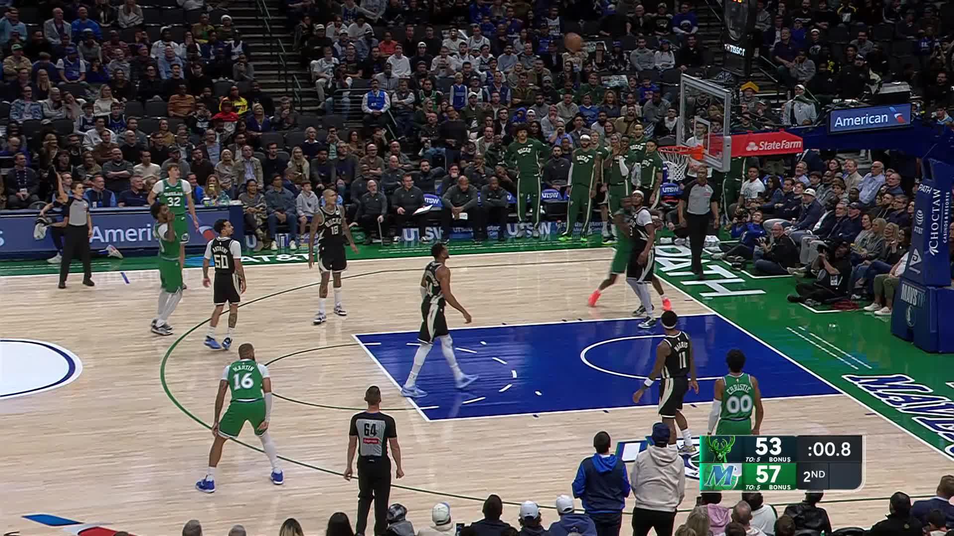 Dallas Mavericks vs. Milwaukee Bucks - November 10, 2025 | Live Scores ...