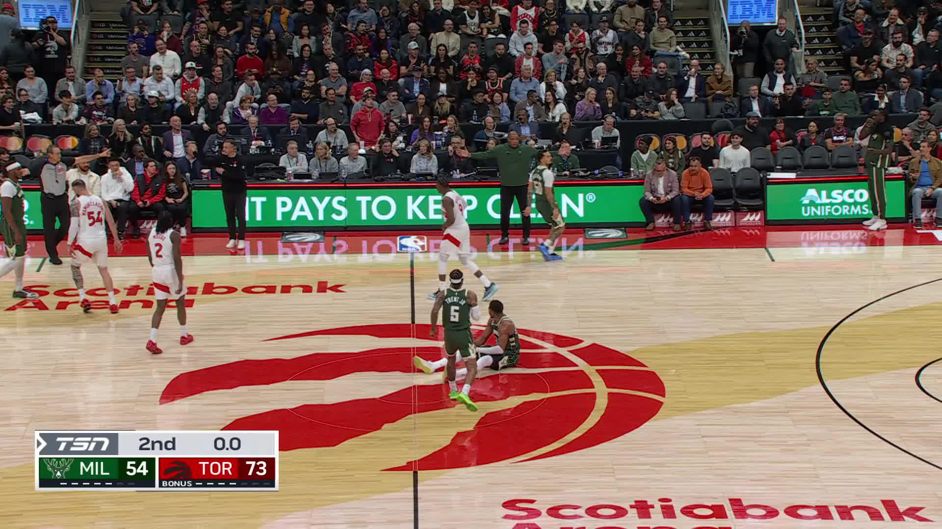 Toronto Raptors vs. Milwaukee Bucks - November 04, 2025 | Live Scores ...