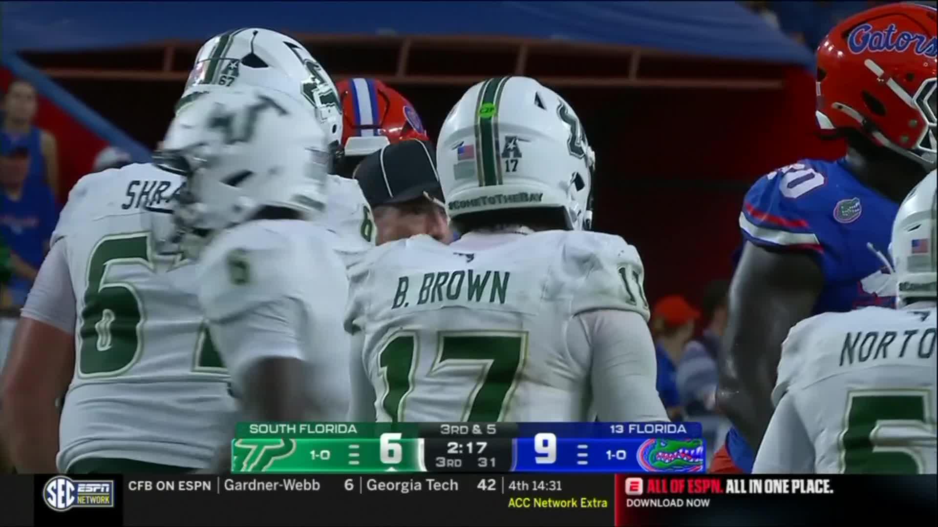 Florida vs. South Florida - September 06, 2025 | Live Scores, Updates ...