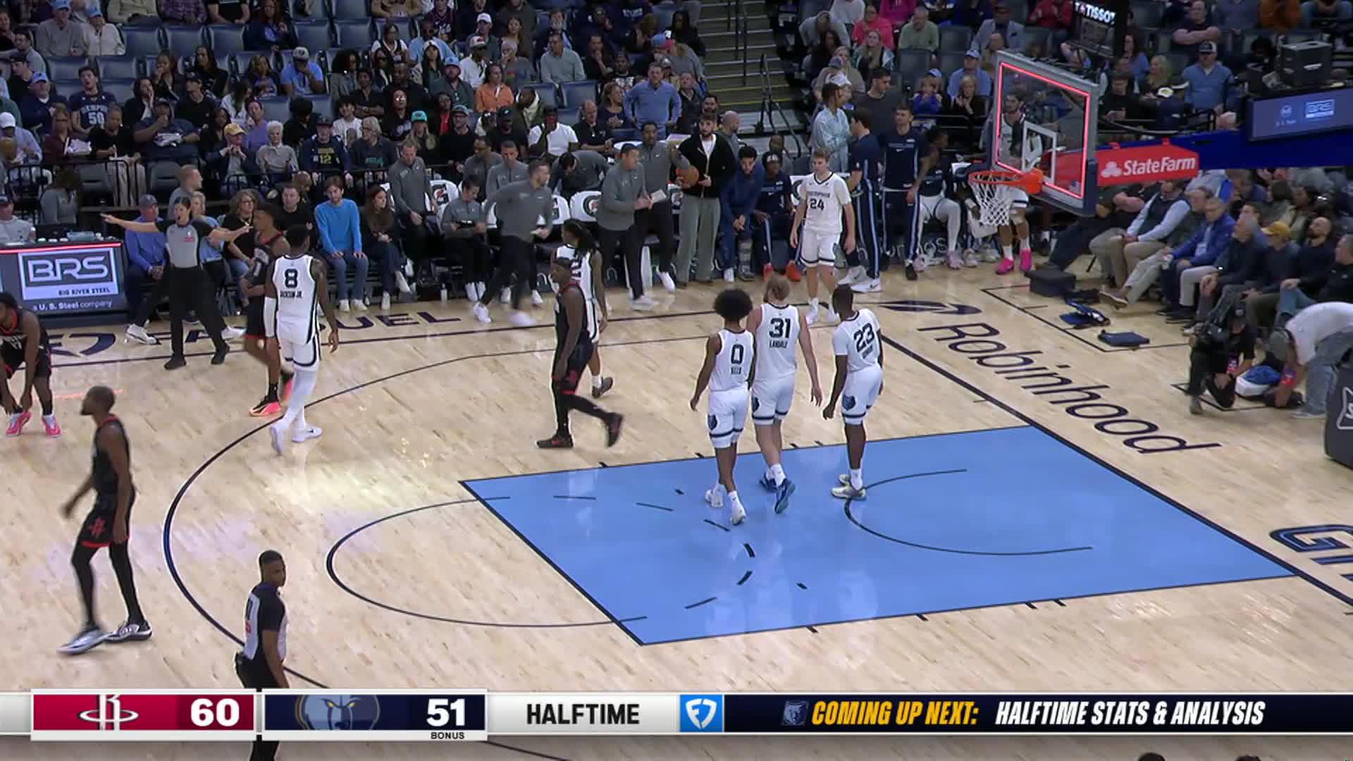 Memphis Grizzlies vs. Houston Rockets - November 05, 2025 | Live Scores ...