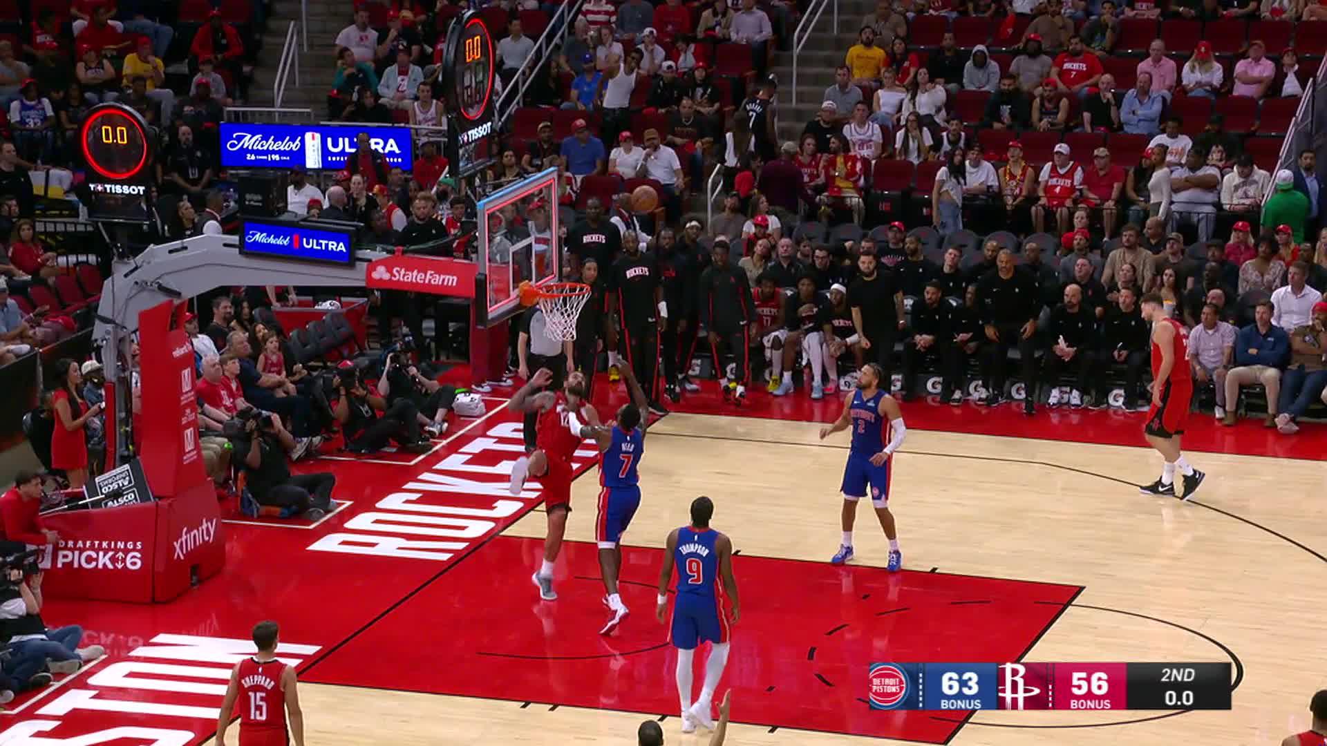 Houston Rockets vs. Detroit Pistons - October 24, 2025 | Live Scores ...