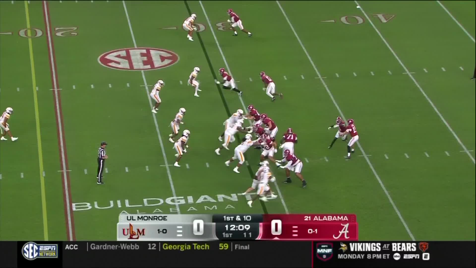 Alabama vs. La.-Monroe - September 06, 2025 | Live Scores, Updates ...